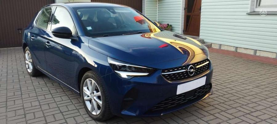Blue Opel Corsa 2021 in Taurage, with an engine capacity of 1.50 L and mileage of 71 thousand km for 9300 €, photo 3 on AUTOMOTO.COM.LV