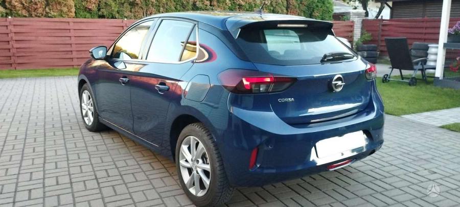 Blue Opel Corsa 2021 in Taurage, with an engine capacity of 1.50 L and mileage of 71 thousand km for 9300 €, photo 4 on AUTOMOTO.COM.LV