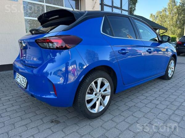 Blue Opel Corsa 2023 in Tukums, with an engine capacity of 1.20 L and mileage of 30 thousand km for 11900 €, photo 2 on AUTOMOTO.COM.LV