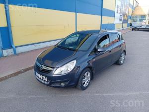 Blue Opel Corsa 2009 in Cesis, with an engine capacity of 1.30 L and mileage of 185 thousand km for 1200 €, photo 9 on AUTOMOTO.COM.LV