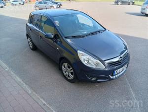 Blue Opel Corsa 2009 in Cesis, with an engine capacity of 1.30 L and mileage of 185 thousand km for 1200 €, photo 10 on AUTOMOTO.COM.LV