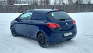 Blue Opel Corsa 2017 in Riga, with an engine capacity of 1.40 L and mileage of 0 thousand km for 4900 €, photo 4 on AUTOMOTO.COM.LV