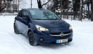 Blue Opel Corsa 2017 in Riga, with an engine capacity of 1.40 L and mileage of 0 thousand km for 4900 €, photo 9 on AUTOMOTO.COM.LV