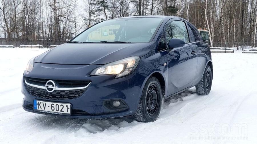 Blue Opel Corsa 2017 in Riga, with an engine capacity of 1.40 L and mileage of 0 thousand km for 4900 €, photo 11 on AUTOMOTO.COM.LV