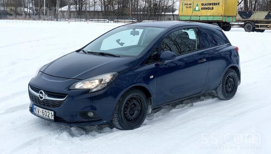 Blue Opel Corsa 2017 in Riga, with an engine capacity of 1.40 L and mileage of 0 thousand km for 4900 €, photo 12 on AUTOMOTO.COM.LV
