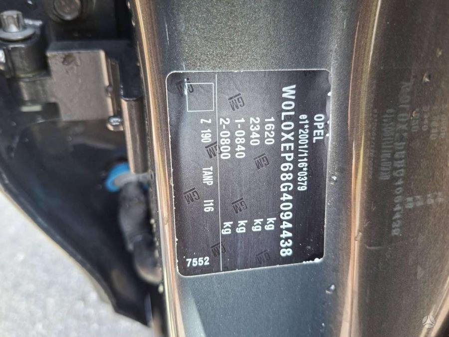 Brown Opel Corsa 2015 in Ukmerge, with an engine capacity of 1.23 L and mileage of 191 thousand km for 3750 €, photo 14 on AUTOMOTO.COM.LV