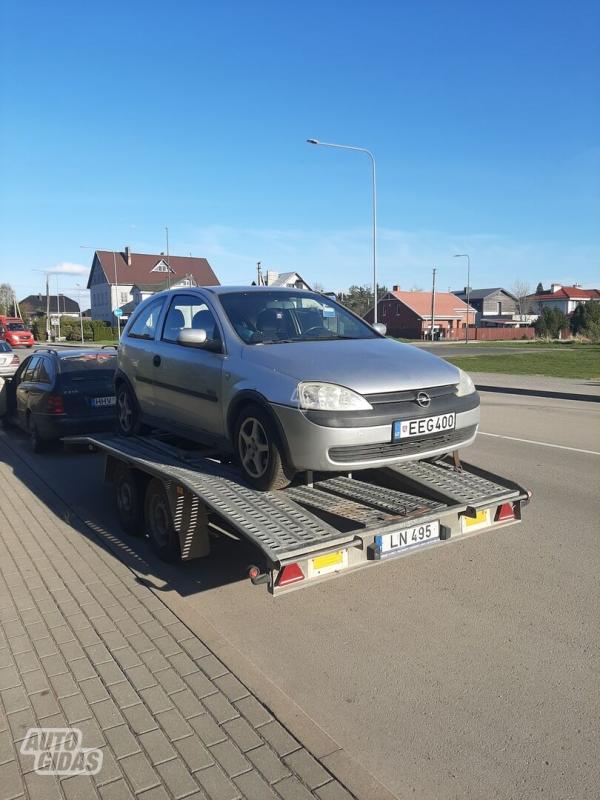 Opel Corsa 2001 Kauņa, ar dzinēja tilpumu 1.20 L un nobraukumu 300 tūkst. km par 500 €, foto 1 vietnē AUTOMOTO.COM.LV