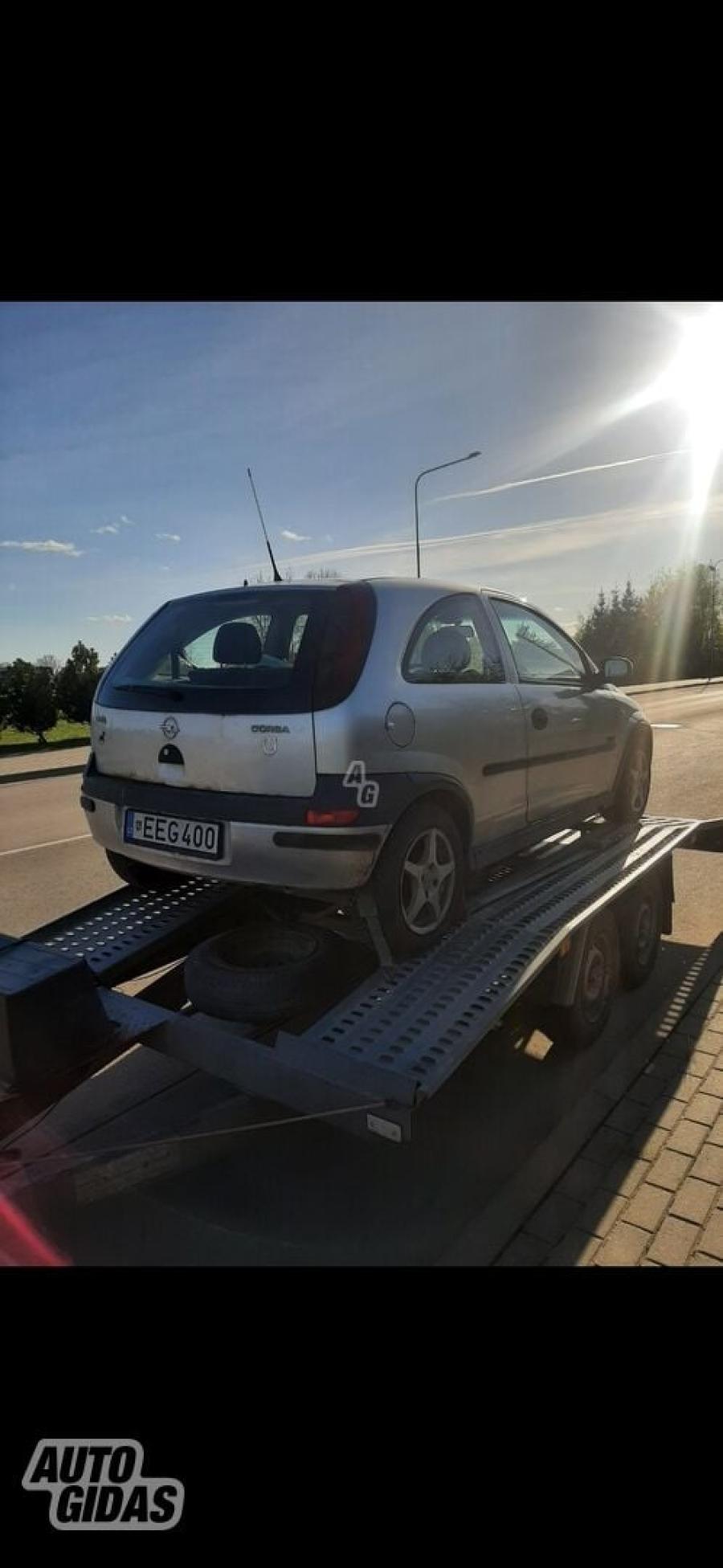 Opel Corsa 2001 in Kaunas, with an engine capacity of 1.20 L and mileage of 300 thousand km for 500 €, photo 5 on AUTOMOTO.COM.LV