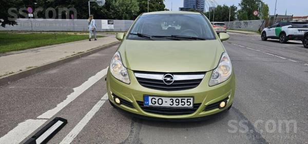Zaļš Opel Corsa 2007 Rīga, ar dzinēja tilpumu 1.20 L un nobraukumu 161 tūkst. km par 1850 €, foto 4 vietnē AUTOMOTO.COM.LV