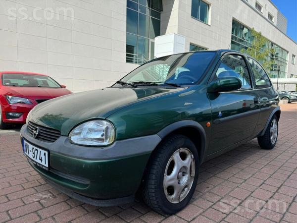 Green Opel Corsa 1998 in Riga, with an engine capacity of 1.00 L and mileage of 0 thousand km for 800 €, photo 2 on AUTOMOTO.COM.LV