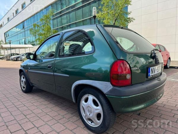 Green Opel Corsa 1998 in Riga, with an engine capacity of 1.00 L and mileage of 0 thousand km for 800 €, photo 7 on AUTOMOTO.COM.LV