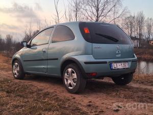 Зеленый Опель Корса 2004 в Рига, объемом двигателя 1.20 л и пробегом 194 тыс. км за 1000 €, фото 9 на AUTOMOTO.COM.LV