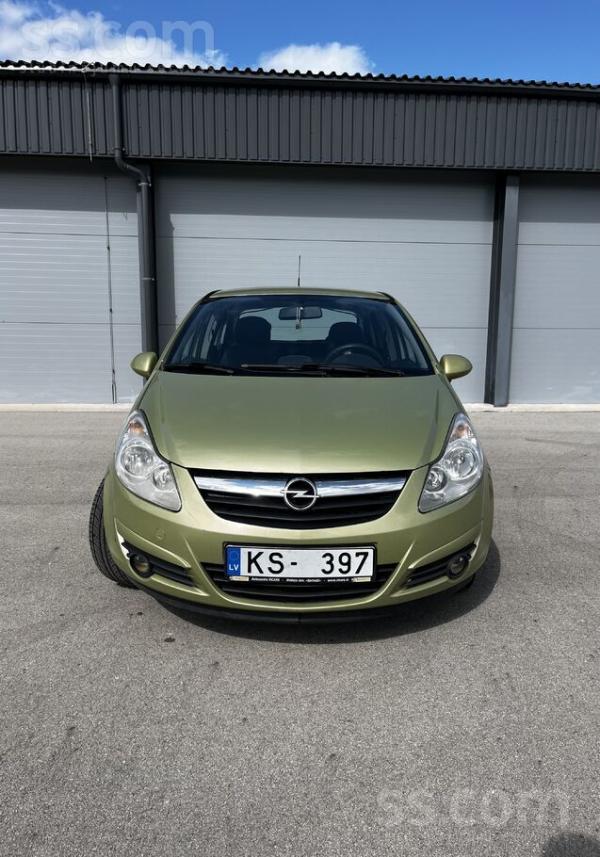Zaļš Opel Corsa 2006 Preiļi, ar dzinēja tilpumu 1.40 L un nobraukumu 197 tūkst. km par 850 €, foto 2 vietnē AUTOMOTO.COM.LV