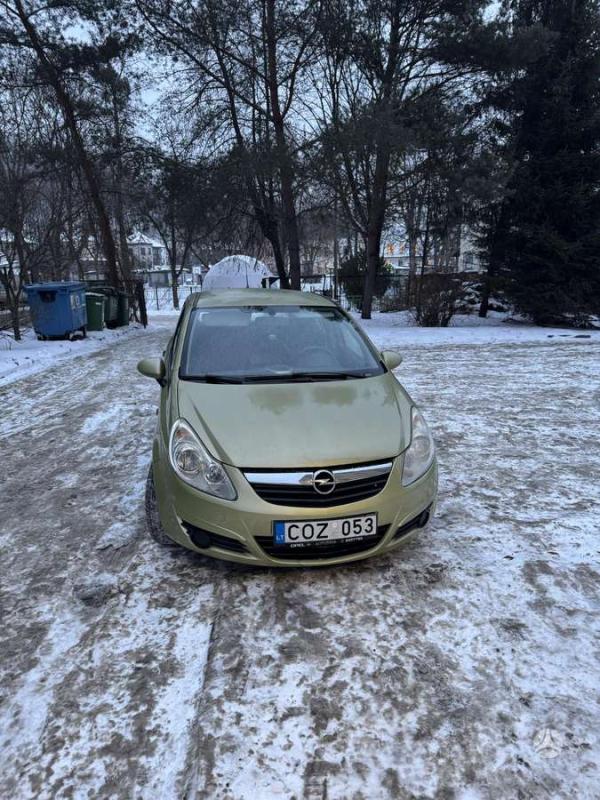 Zaļš Opel Corsa 2007 Kauņa, ar dzinēja tilpumu 1.23 L un nobraukumu 247 tūkst. km par 470 €, foto 4 vietnē AUTOMOTO.COM.LV