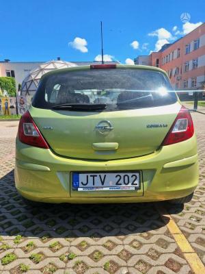 Green Opel Corsa 2007 in Kaunas, with an engine capacity of 0.00 L and mileage of 201 thousand km for 2500 €, photo 10 on AUTOMOTO.COM.LV