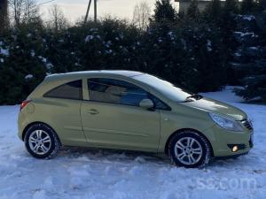 Zaļš Opel Corsa 2008 Rīga, ar dzinēja tilpumu 1.40 L un nobraukumu 225 tūkst. km par 1770 €, foto 10 vietnē AUTOMOTO.COM.LV