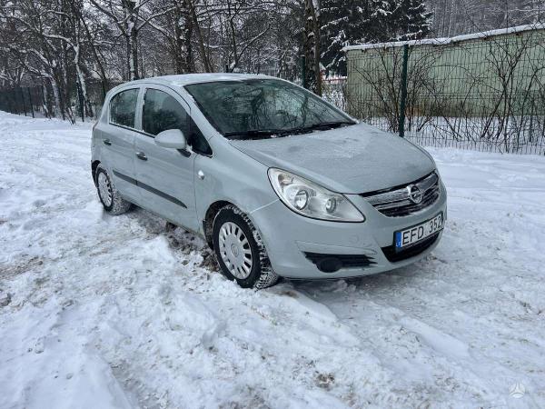 Green Opel Corsa 2008 in Vilnius, with an engine capacity of 1.25 L and mileage of 130 thousand km for 999 €, photo 8 on AUTOMOTO.COM.LV