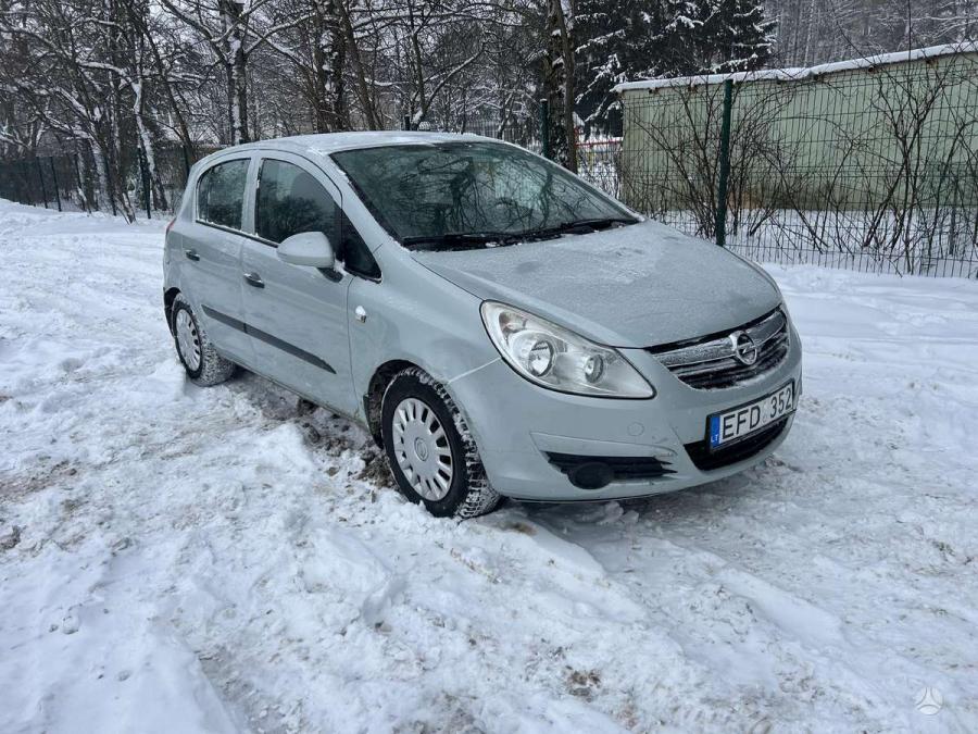 Zaļš Opel Corsa 2008 Viļņa, ar dzinēja tilpumu 1.25 L un nobraukumu 130 tūkst. km par 999 €, foto 8 vietnē AUTOMOTO.COM.LV