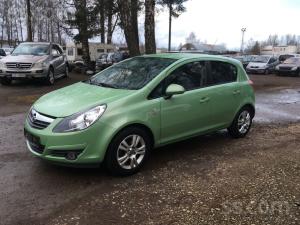 Green Opel Corsa 2010 in Riga, with an engine capacity of 1.20 L and mileage of 0 thousand km for 4500 €, photo  on AUTOMOTO.COM.LV