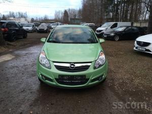 Green Opel Corsa 2010 in Riga, with an engine capacity of 1.20 L and mileage of 0 thousand km for 4500 €, photo 3 on AUTOMOTO.COM.LV