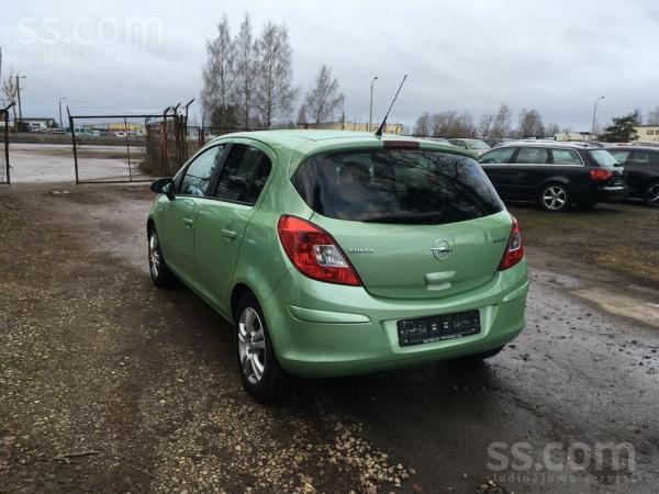 Zaļš Opel Corsa 2010 Rīga, ar dzinēja tilpumu 1.20 L un nobraukumu 0 tūkst. km par 4500 €, foto 5 vietnē AUTOMOTO.COM.LV