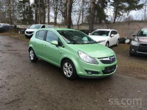 Green Opel Corsa 2010 in Riga, with an engine capacity of 1.20 L and mileage of 0 thousand km for 4500 €, photo 8 on AUTOMOTO.COM.LV