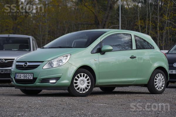 Zaļš Opel Corsa 2010 Rīga, ar dzinēja tilpumu 1.30 L un nobraukumu 289 tūkst. km par 1490 €, foto 1 vietnē AUTOMOTO.COM.LV