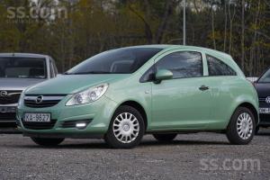 Green Opel Corsa 2010 in Riga, with an engine capacity of 1.30 L and mileage of 289 thousand km for 1490 €, photo  on AUTOMOTO.COM.LV
