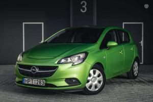 Green Opel Corsa 2015 in Vilnius, with an engine capacity of 1.25 L and mileage of 169 thousand km for 4450 €, photo 3 on AUTOMOTO.COM.LV