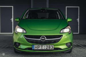 Green Opel Corsa 2015 in Vilnius, with an engine capacity of 1.25 L and mileage of 169 thousand km for 4450 €, photo 4 on AUTOMOTO.COM.LV