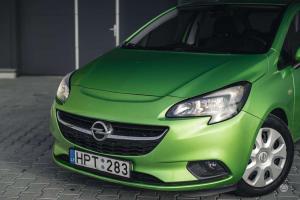 Green Opel Corsa 2015 in Vilnius, with an engine capacity of 1.25 L and mileage of 169 thousand km for 4450 €, photo 5 on AUTOMOTO.COM.LV