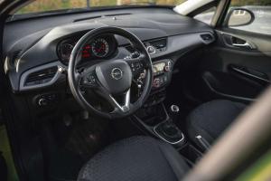 Green Opel Corsa 2015 in Vilnius, with an engine capacity of 1.25 L and mileage of 169 thousand km for 4450 €, photo 12 on AUTOMOTO.COM.LV