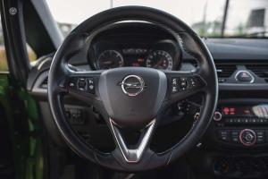 Green Opel Corsa 2015 in Vilnius, with an engine capacity of 1.25 L and mileage of 169 thousand km for 4450 €, photo 16 on AUTOMOTO.COM.LV