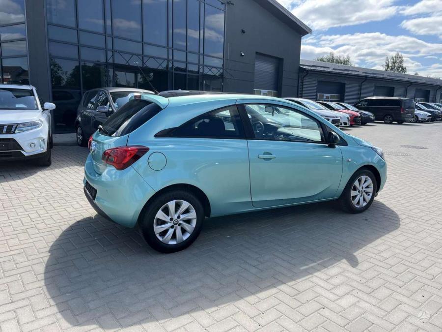 Green Opel Corsa 2015 in Taurage, with an engine capacity of 1.00 L and mileage of 179 thousand km for 3900 €, photo 6 on AUTOMOTO.COM.LV