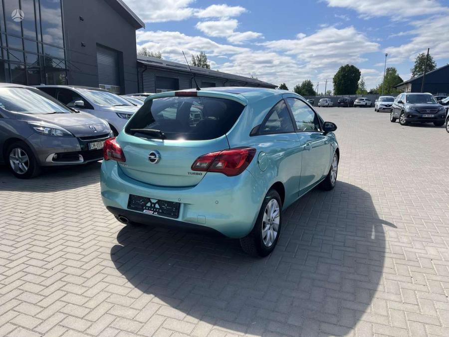 Green Opel Corsa 2015 in Taurage, with an engine capacity of 1.00 L and mileage of 179 thousand km for 3900 €, photo 10 on AUTOMOTO.COM.LV