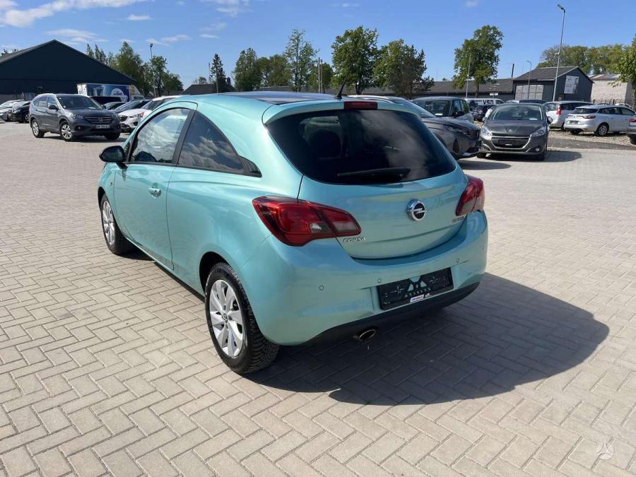 Green Opel Corsa 2015 in Taurage, with an engine capacity of 1.00 L and mileage of 179 thousand km for 3900 €, photo 12 on AUTOMOTO.COM.LV