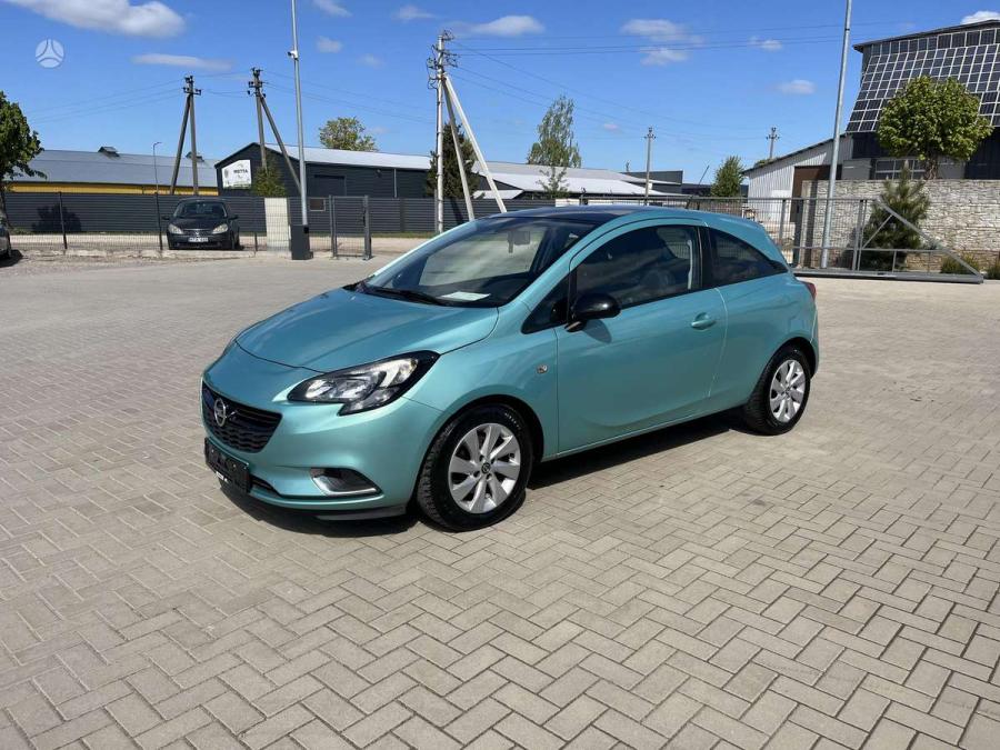 Green Opel Corsa 2015 in Taurage, with an engine capacity of 1.00 L and mileage of 179 thousand km for 3900 €, photo 15 on AUTOMOTO.COM.LV