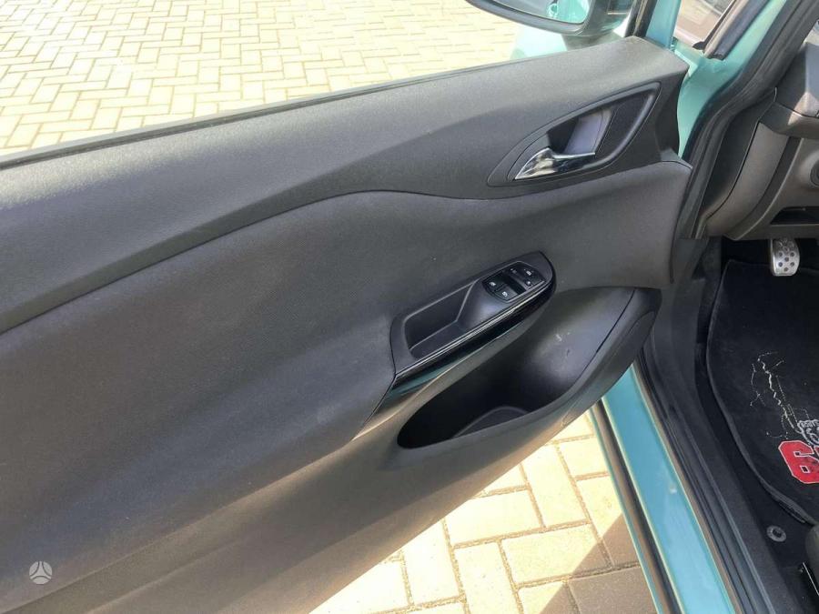 Green Opel Corsa 2015 in Taurage, with an engine capacity of 1.00 L and mileage of 179 thousand km for 3900 €, photo 20 on AUTOMOTO.COM.LV