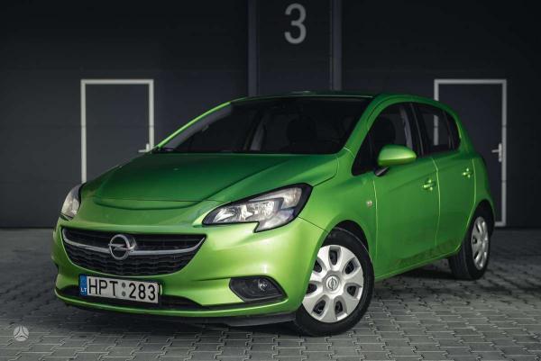 Zaļš Opel Corsa 2015 Viļņa, ar dzinēja tilpumu 1.25 L un nobraukumu 169 tūkst. km par 3950 €, foto 2 vietnē AUTOMOTO.COM.LV