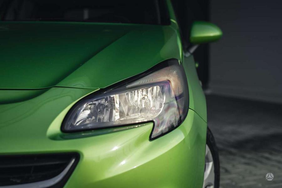 Zaļš Opel Corsa 2015 Viļņa, ar dzinēja tilpumu 1.25 L un nobraukumu 169 tūkst. km par 3950 €, foto 11 vietnē AUTOMOTO.COM.LV
