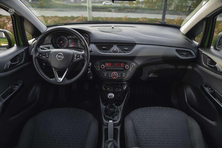 Zaļš Opel Corsa 2015 Viļņa, ar dzinēja tilpumu 1.25 L un nobraukumu 169 tūkst. km par 3950 €, foto 15 vietnē AUTOMOTO.COM.LV