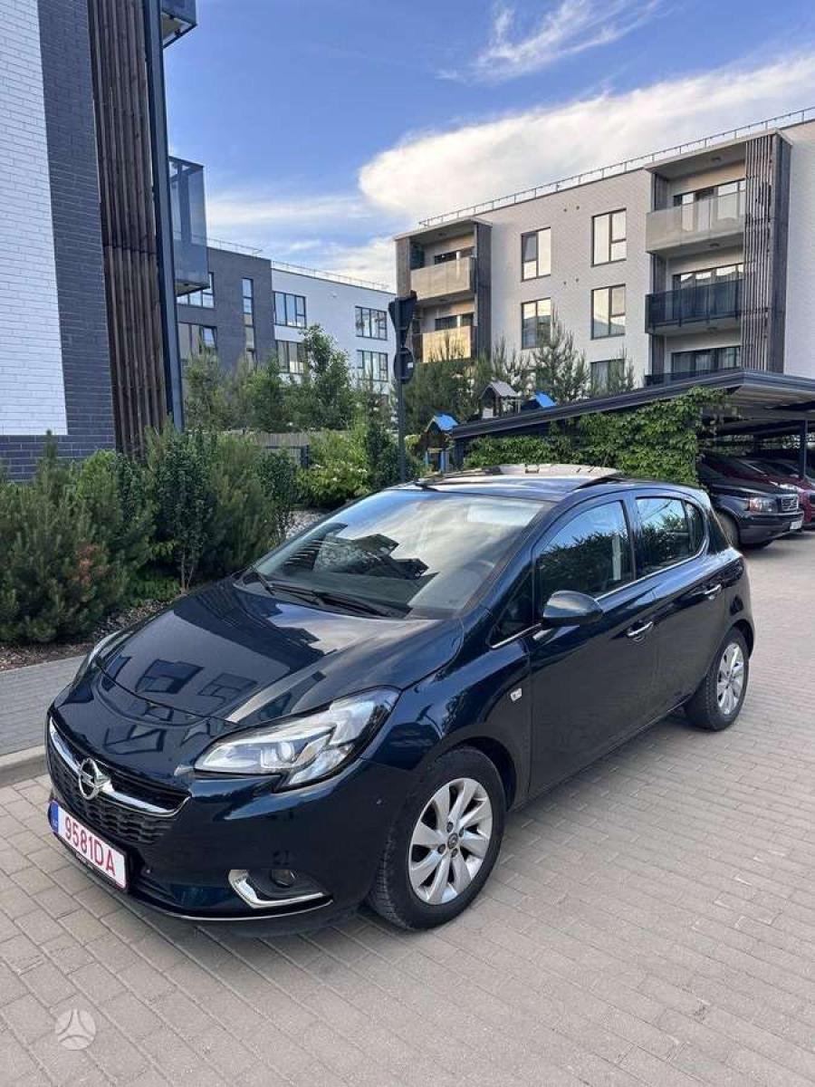 Zaļš Opel Corsa 2015 Viļņa, ar dzinēja tilpumu 1.40 L un nobraukumu 74 tūkst. km par 7750 €, foto 3 vietnē AUTOMOTO.COM.LV