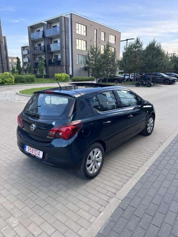 Zaļš Opel Corsa 2015 Viļņa, ar dzinēja tilpumu 1.40 L un nobraukumu 74 tūkst. km par 7750 €, foto 3 vietnē AUTOMOTO.COM.LV