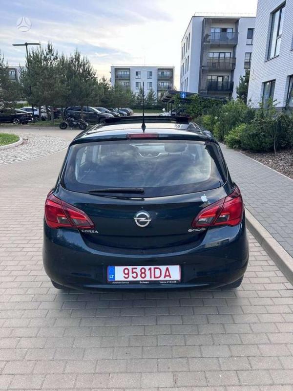Zaļš Opel Corsa 2015 Viļņa, ar dzinēja tilpumu 1.40 L un nobraukumu 74 tūkst. km par 7750 €, foto 6 vietnē AUTOMOTO.COM.LV