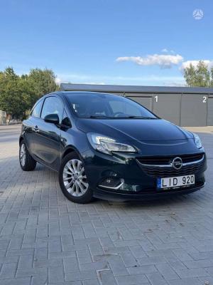 Zaļš Opel Corsa 2015 Kauņa, ar dzinēja tilpumu 1.25 L un nobraukumu 212 tūkst. km par 3700 €, foto  vietnē AUTOMOTO.COM.LV