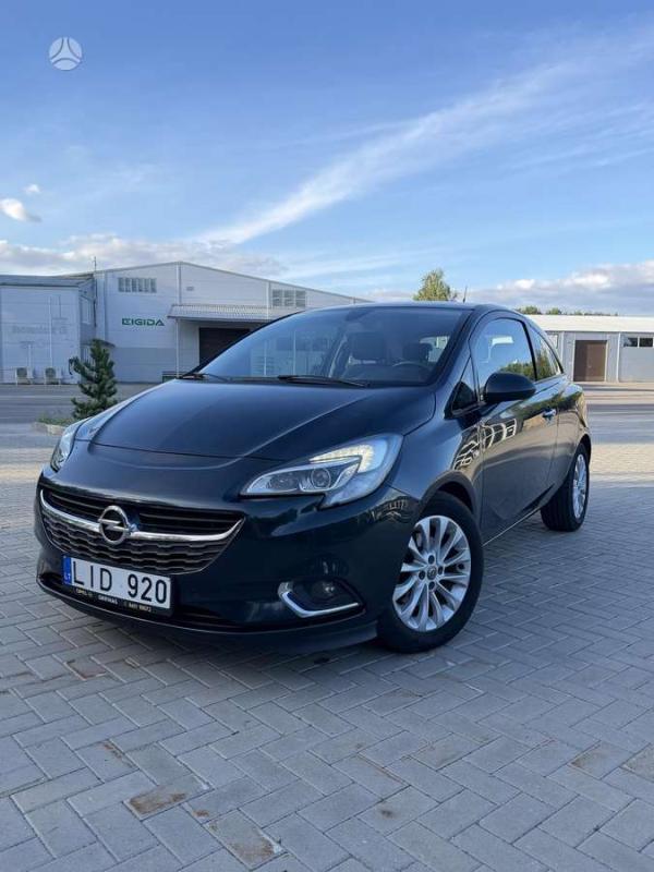 Green Opel Corsa 2015 in Kaunas, with an engine capacity of 1.25 L and mileage of 212 thousand km for 3700 €, photo 3 on AUTOMOTO.COM.LV