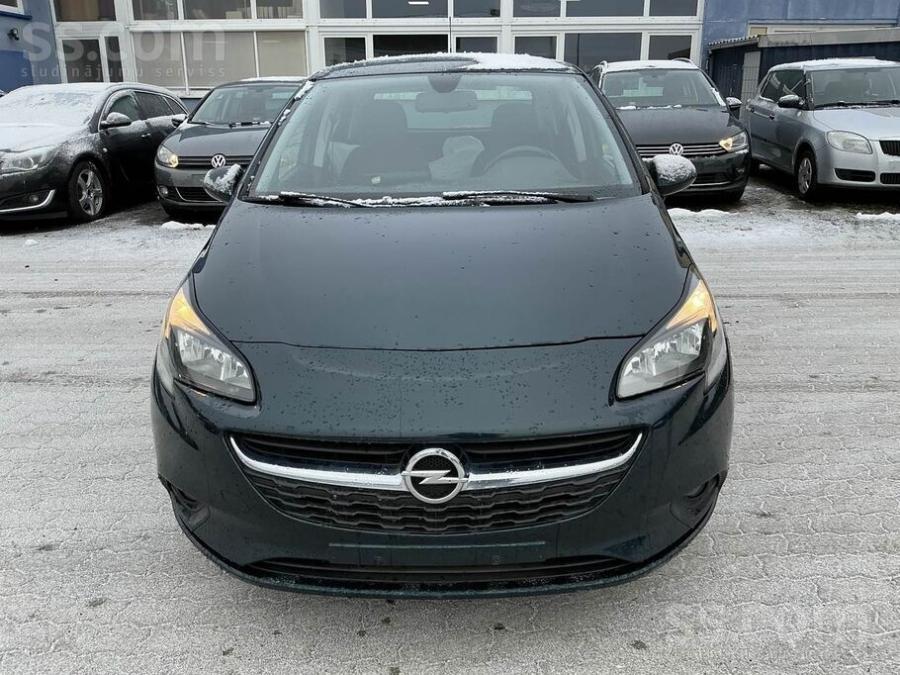 Green Opel Corsa 2016 in Cesis, with an engine capacity of 1.40 L and mileage of 0 thousand km for 5900 €, photo 7 on AUTOMOTO.COM.LV