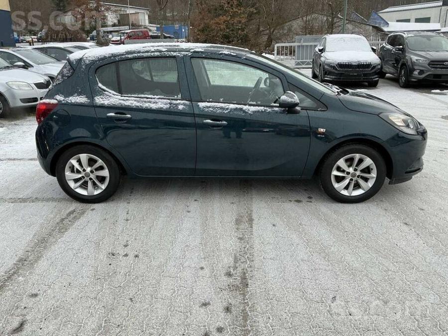 Green Opel Corsa 2016 in Cesis, with an engine capacity of 1.40 L and mileage of 0 thousand km for 5900 €, photo 8 on AUTOMOTO.COM.LV