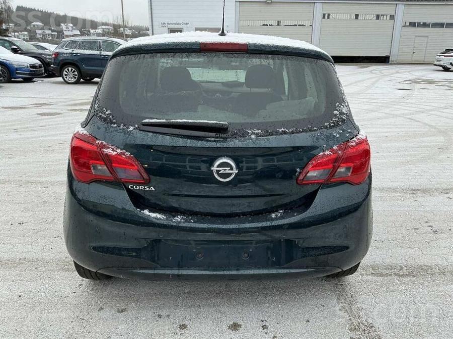Green Opel Corsa 2016 in Cesis, with an engine capacity of 1.40 L and mileage of 0 thousand km for 5900 €, photo 9 on AUTOMOTO.COM.LV