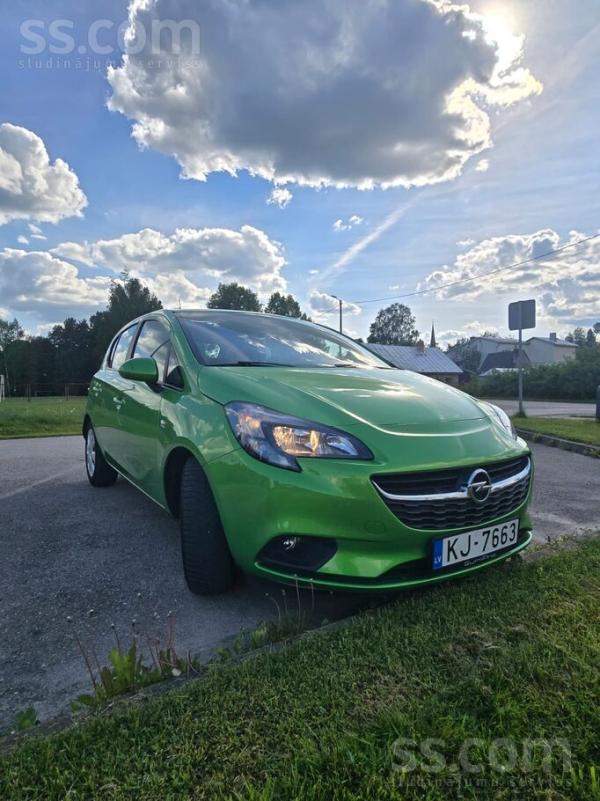 Green Opel Corsa 2016 in Ogre, with an engine capacity of 1.40 L and mileage of 116 thousand km for 6500 €, photo 2 on AUTOMOTO.COM.LV